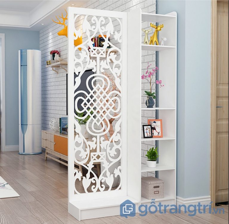 Vách Ngăn Gỗ CNC đẹp trang trí nhà hiện đại 2019 GHO-553