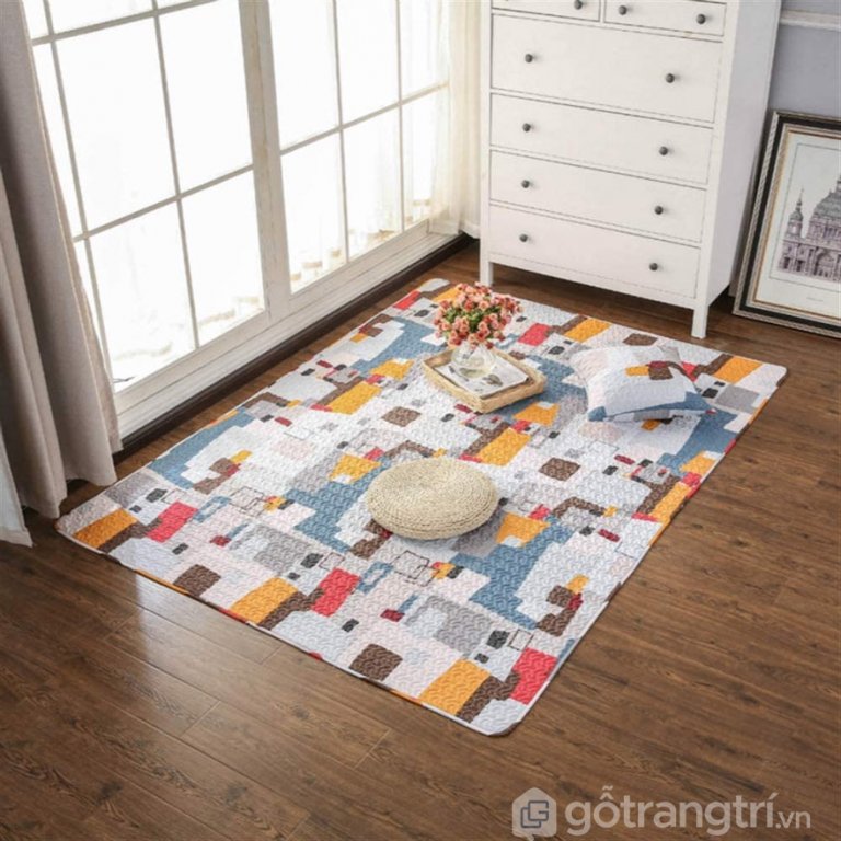 5 lý do nên lựa chọn thảm cotton trải sàn cho không gian