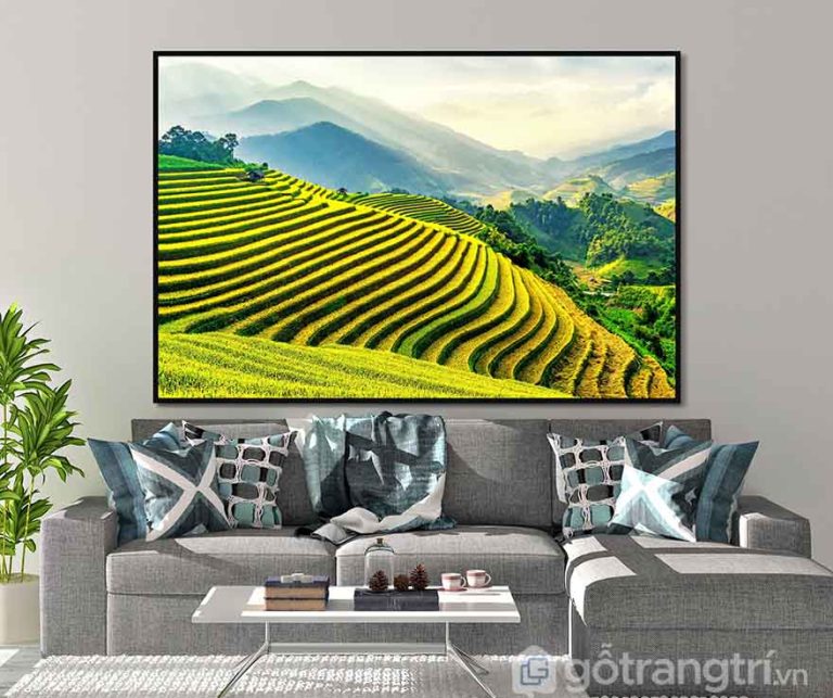 Tổng hợp những mẫu tranh tráng gương phong cảnh đẹp nhất