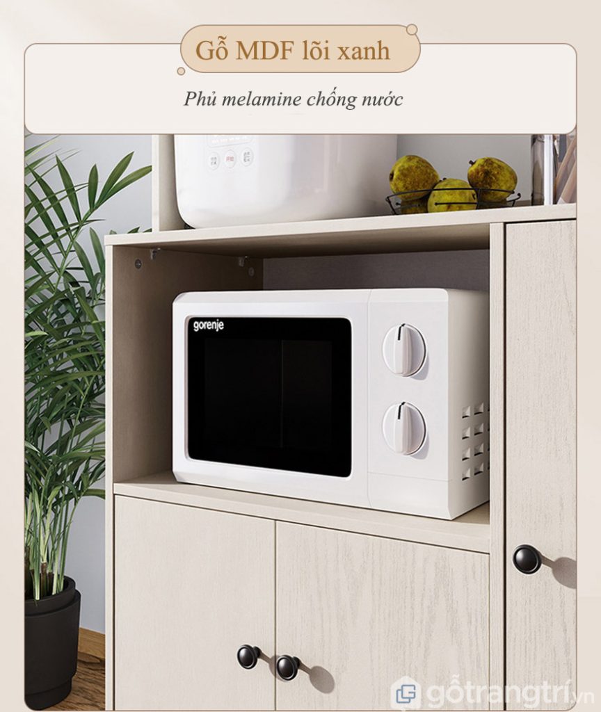 Tủ bếp hiện đại bằng gỗ công nghiệp cao cấp GHS-9214