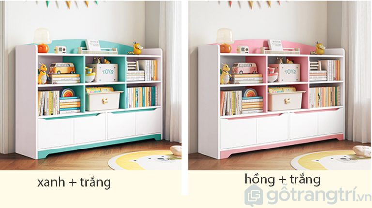 Kệ sách cute dành cho trẻ GHS-2568