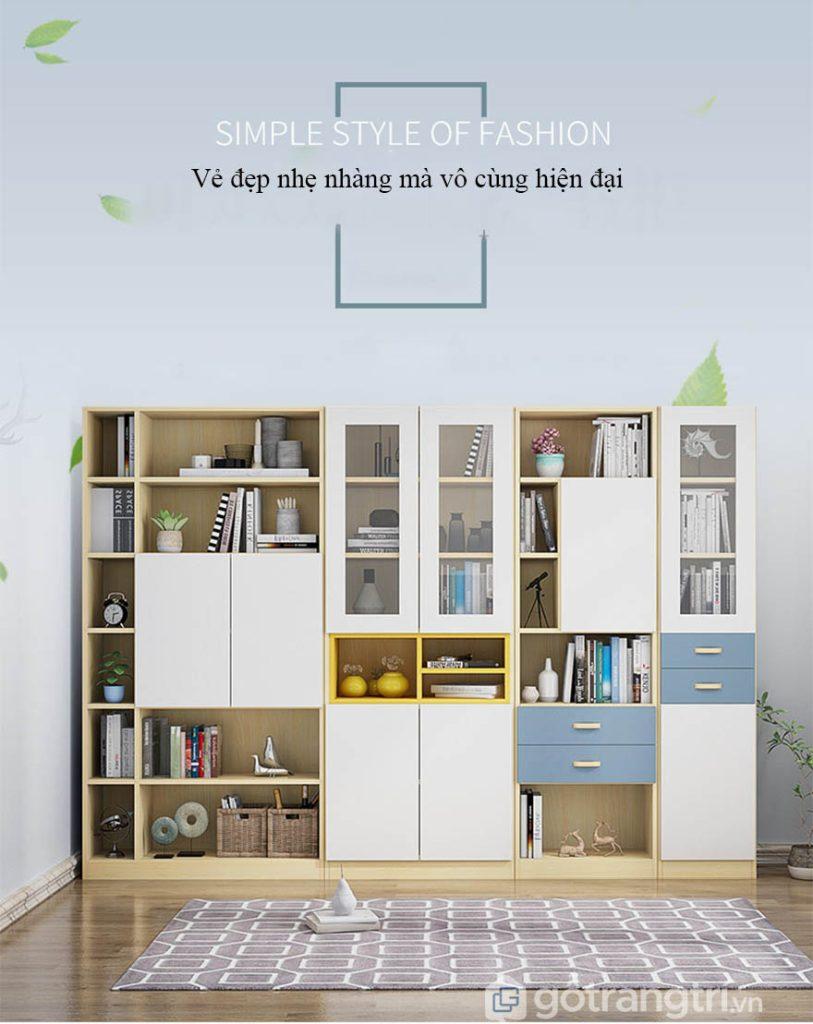 Tủ hồ sơ không cánh, tủ sách đa năng GHS-51943