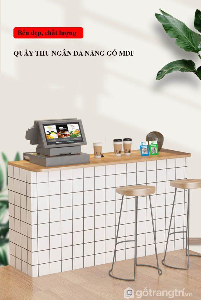 Quầy thu ngân đẹp quán trà sữa GHS-41864