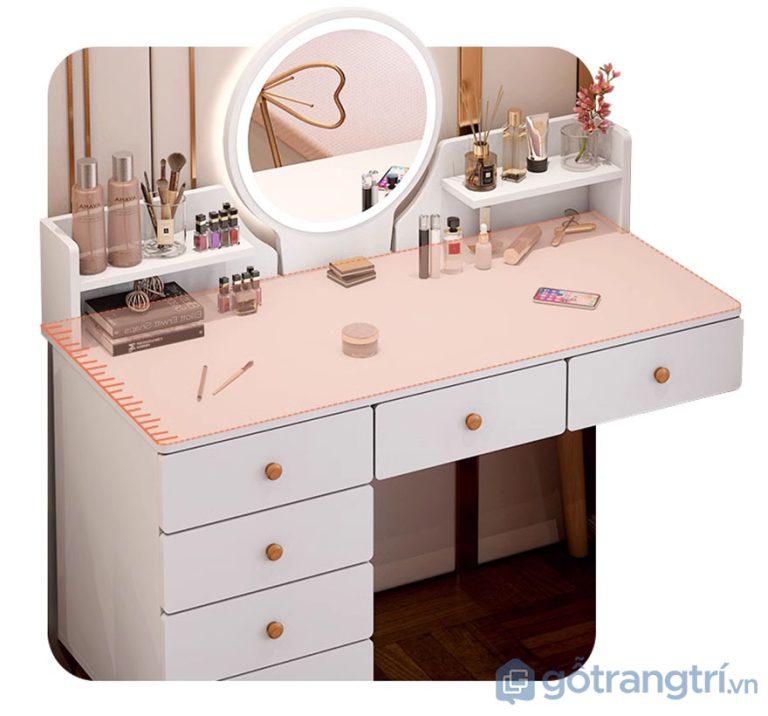 Bàn Phấn Đèn Led Gỗ MDF Cao Cấp GHS-41919