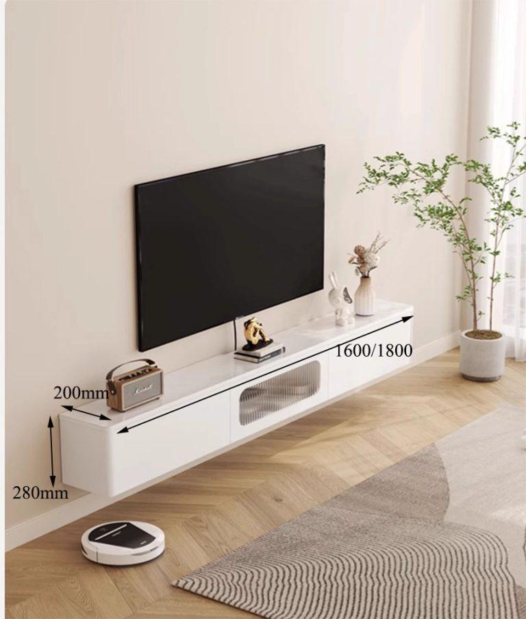 Kệ treo tường ti vi gỗ MDF GHS-3587