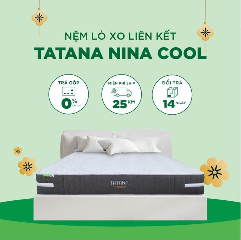 Nệm lò xo Tatana Nina Cool GHN-3124